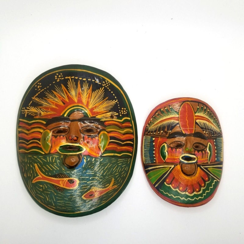 Clay Art Mask - Etsy