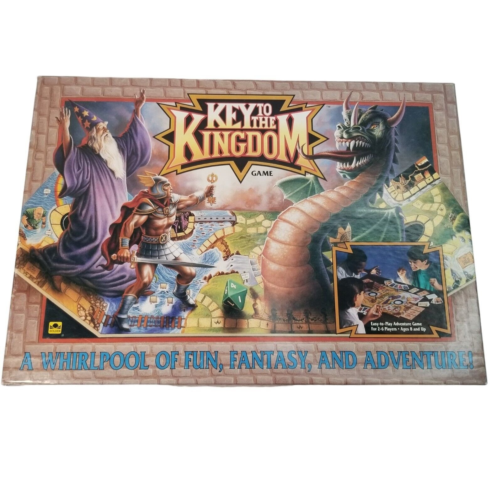 Key to the Kingdom Board Game Vintage Adventure Complete Magic ...