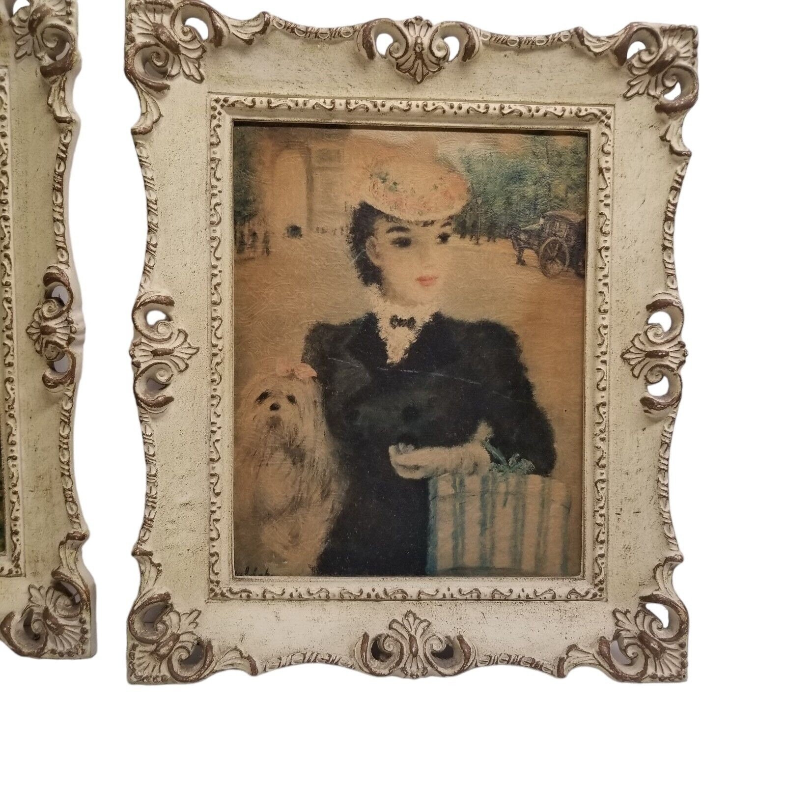 Cherry Jeffe Huldah Framed Prints Les Deux Camarades & Flowers French ...