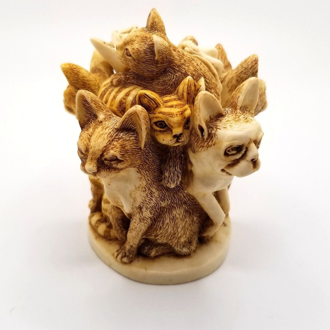 Figurine CATS Harmony Kingdom Martin Perry Studios Majors Mousers ...