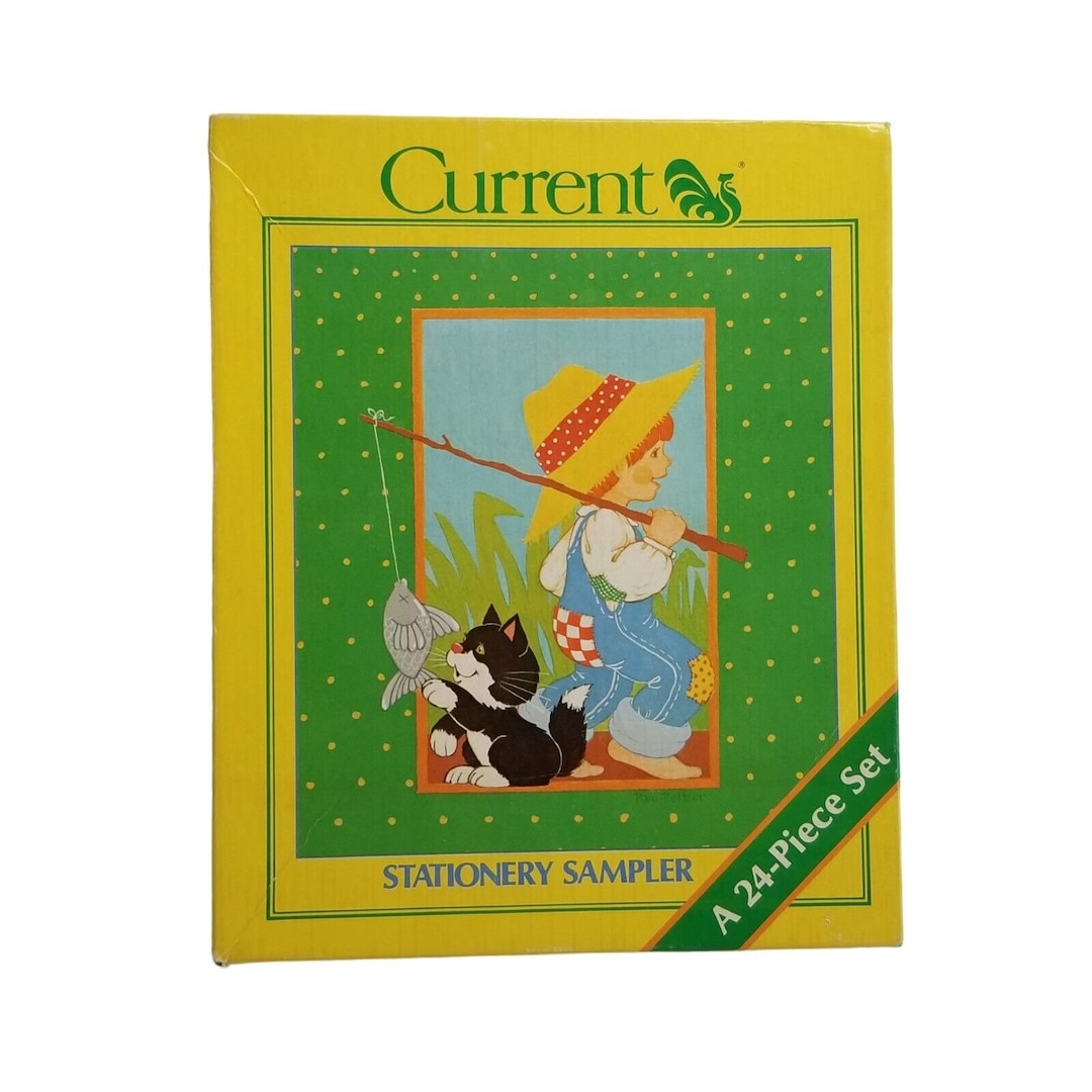 Bird Stationary Cards Current Sampler Box Paper Envelopes 1983 Vintage ...