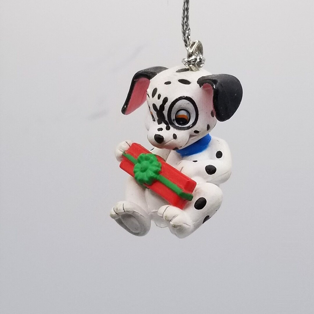 Vintage Christmas Ornament Mini Miniature Disney 101 Dalmatian Puppy ...