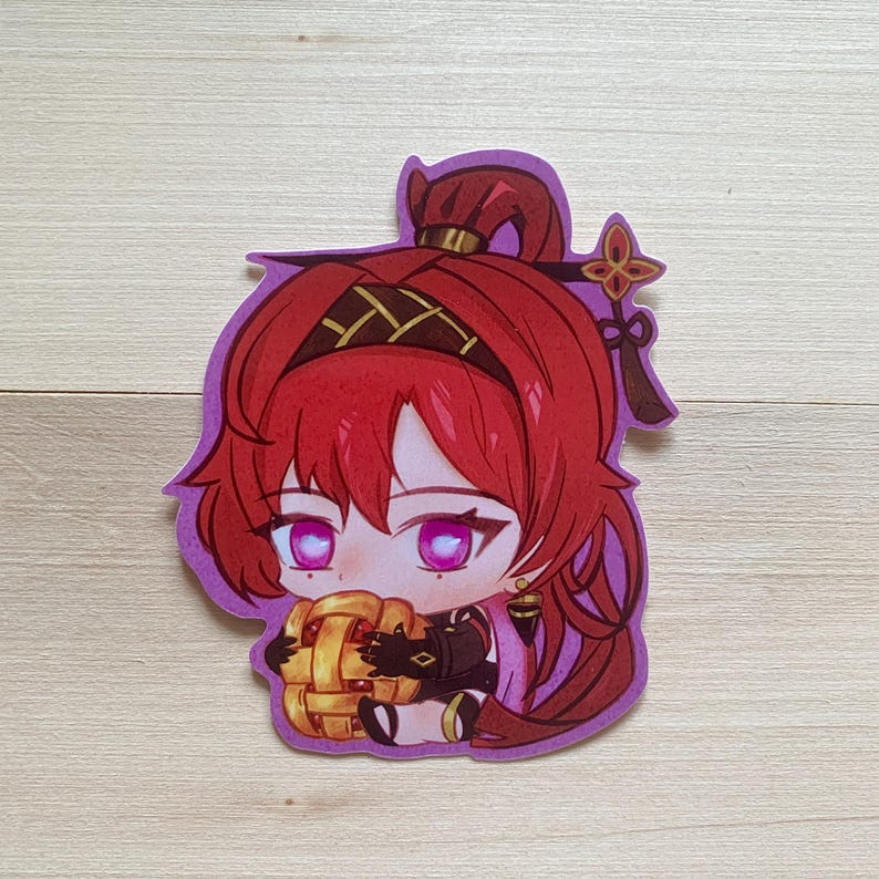 Wuthering Waves Stickers 8cm WUWA L Jiyan, Yinlin, Calcharo, Scar ...