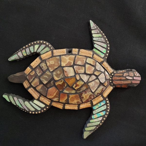 Sea Turtle Mosaic - Etsy