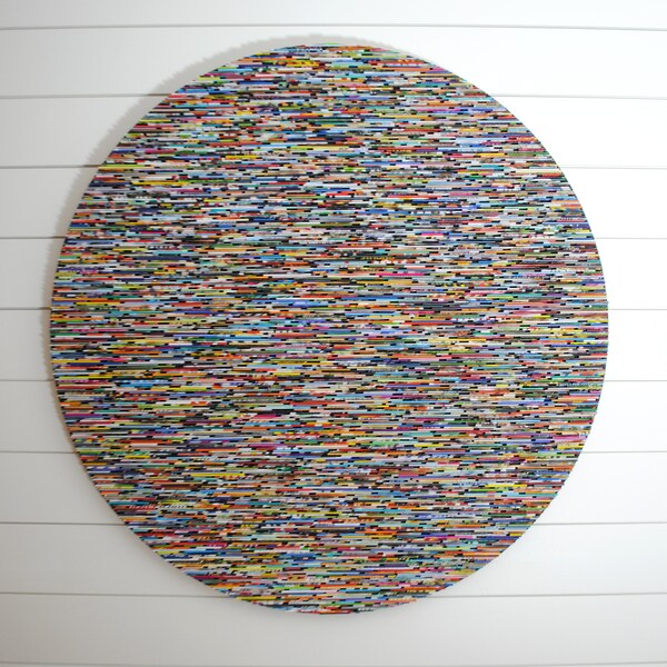 Round Wall Art - Etsy