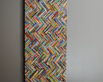 Recycled Wall Art - Etsy