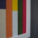 Colorful String WALL ART - White Frame, Color Blocking,fiber Art,depth ...