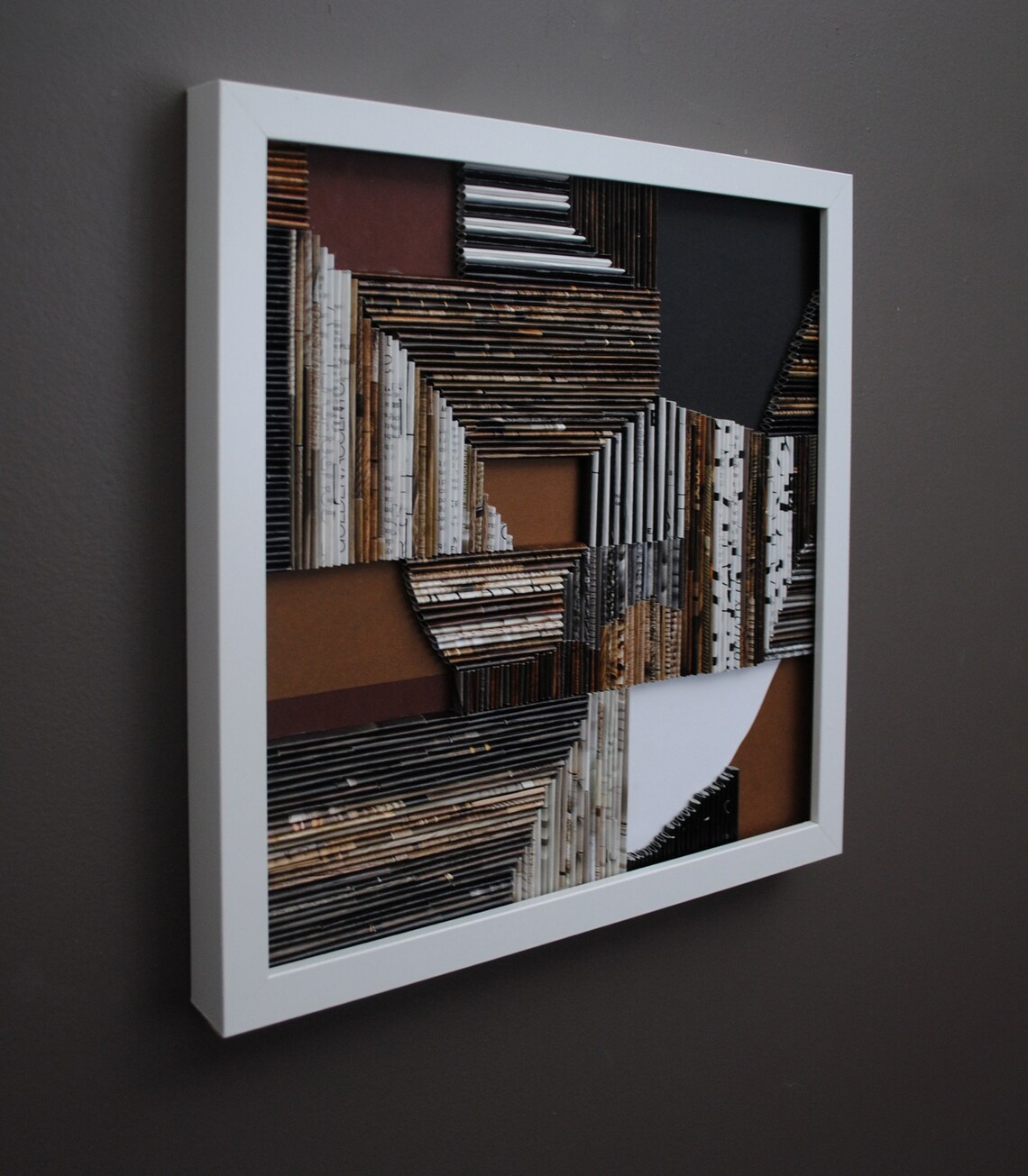 Collage WALL ART Made From Recycled - Etsy