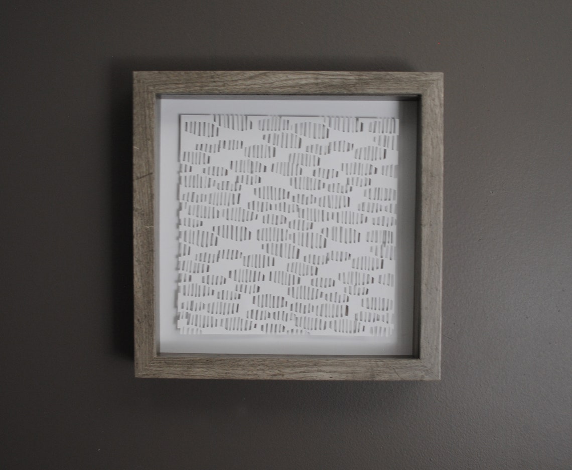 Texture Lines delicate PAPER CUTTING - Etsy