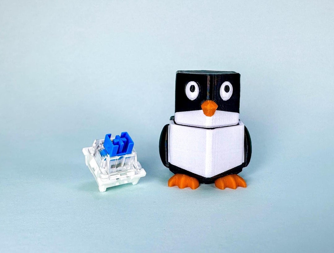 Penguin Fidget Clicker Toy With Mechanical Switch | Fun Sensory Toy for ...