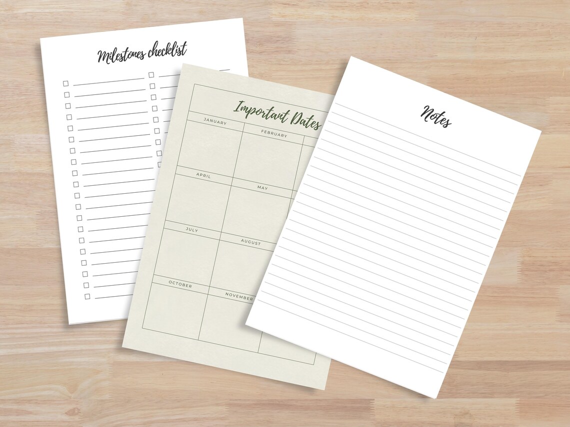 New Home Build Planner: Construction Project Tracker (PDF Download) - Etsy