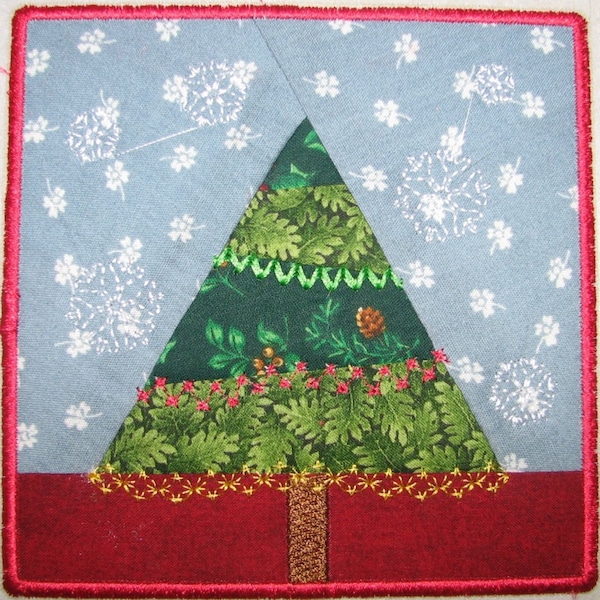 Crazy Christmas Tree Pattern - Etsy