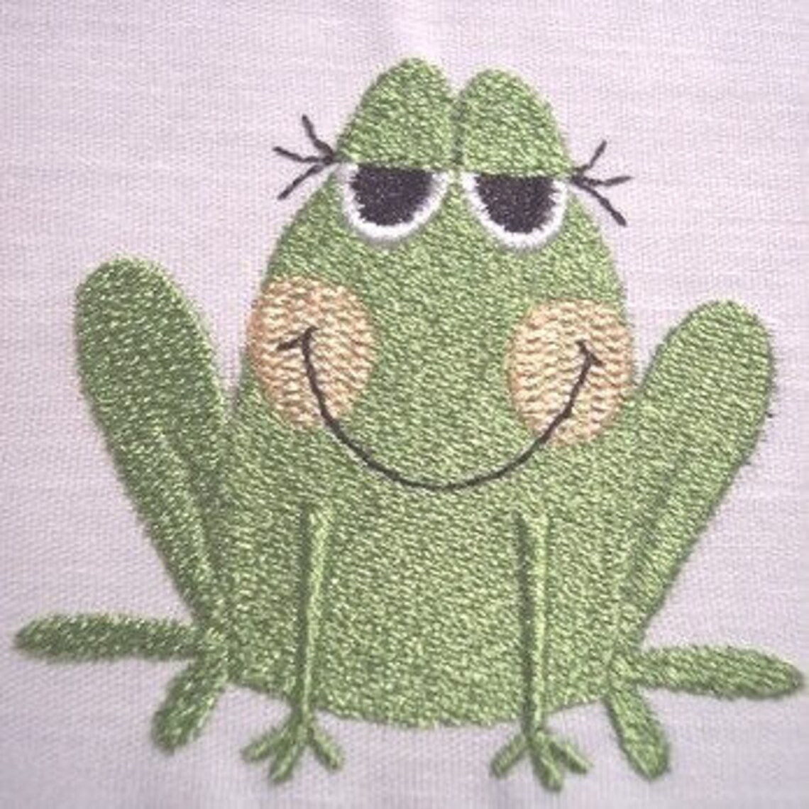 Machine Embroidery Design-primsy Frog-01 Includes 3 Sizes | Etsy