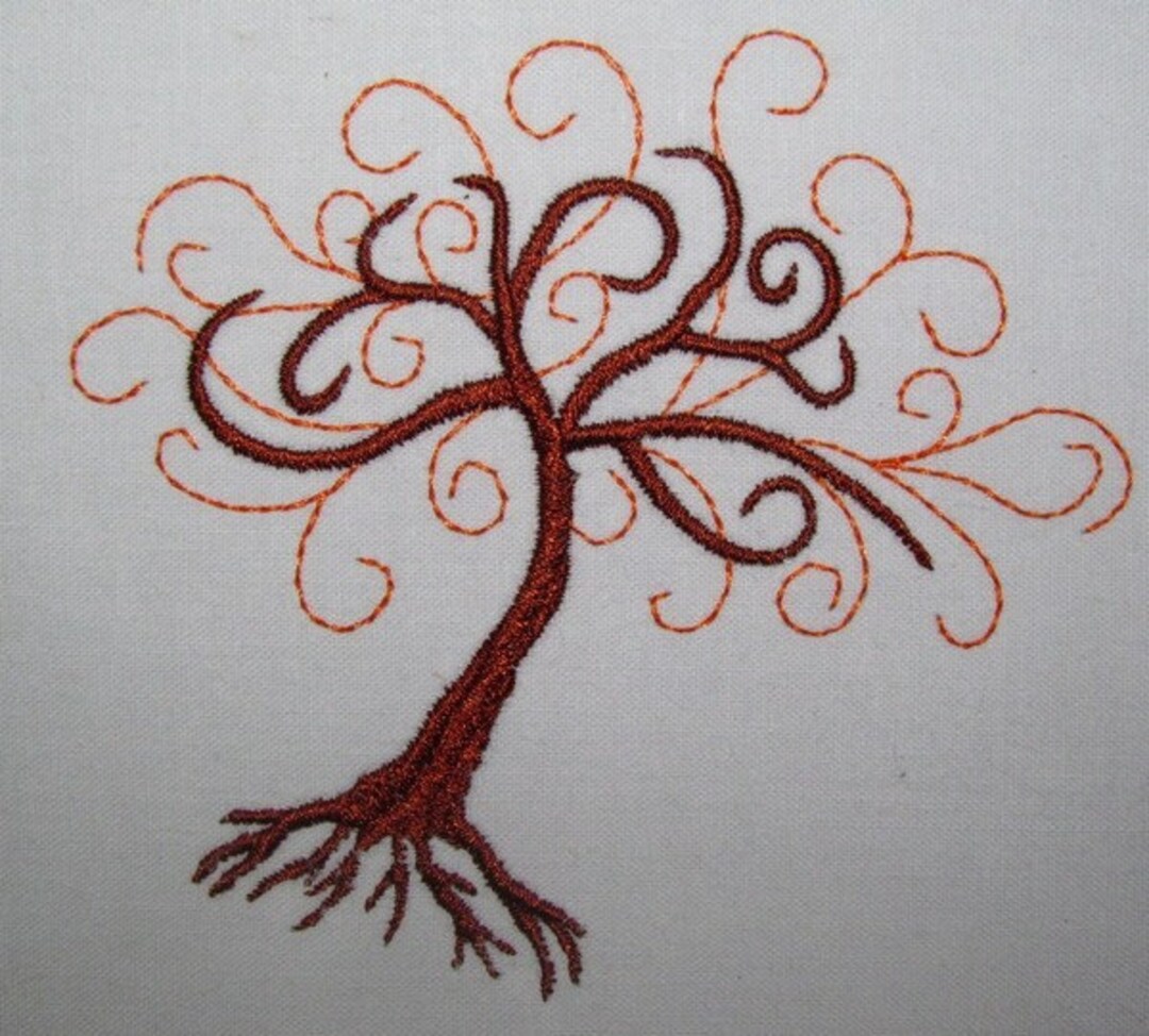 Machine Embroidery Design- Tree of Life-single Design in 3 Sizes! - Etsy