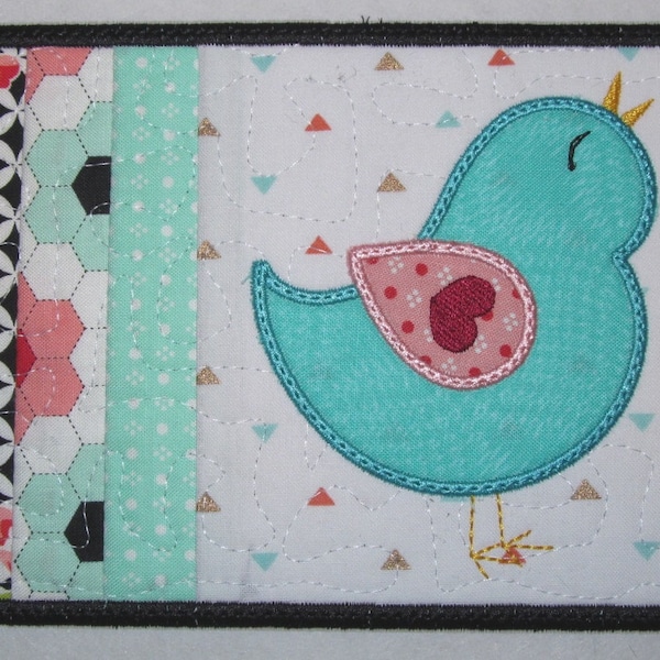 Mug Rug Applique - Etsy