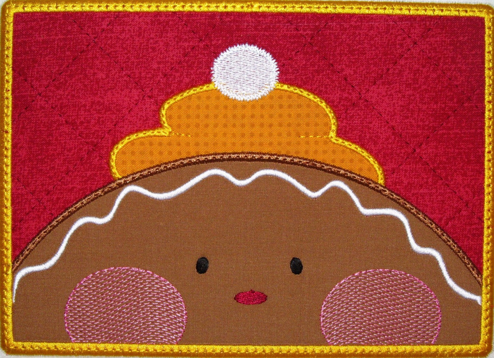 Machine Embroidery Design-ith-mug Rug-applique' Ginger - Etsy