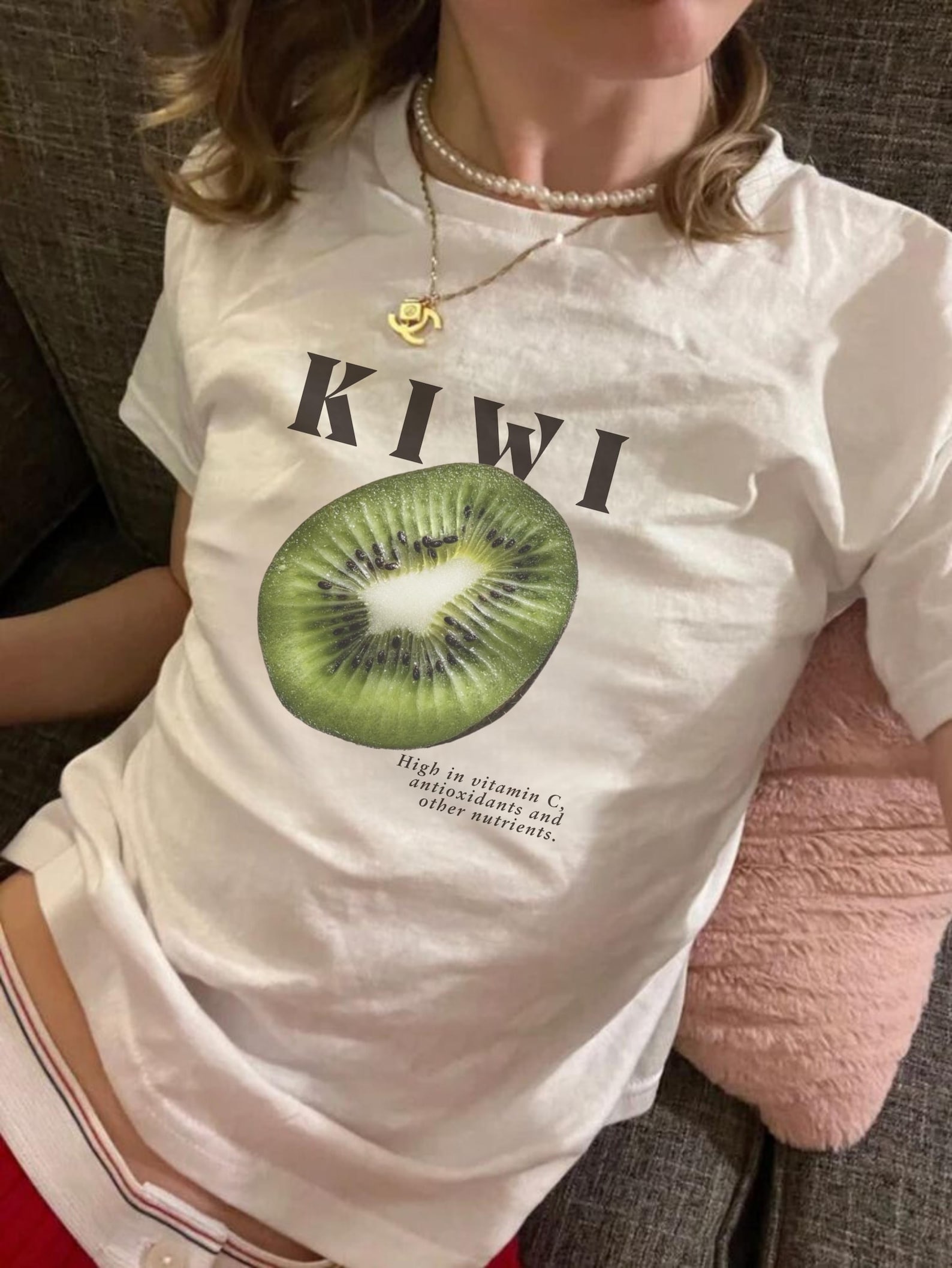 Kiwi T-shirt, Vintage Graphic Fruit Shirt, Aesthetic Fruit Tee, Boho ...