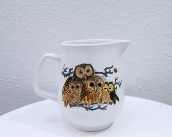Owl Pitcher | Etsy