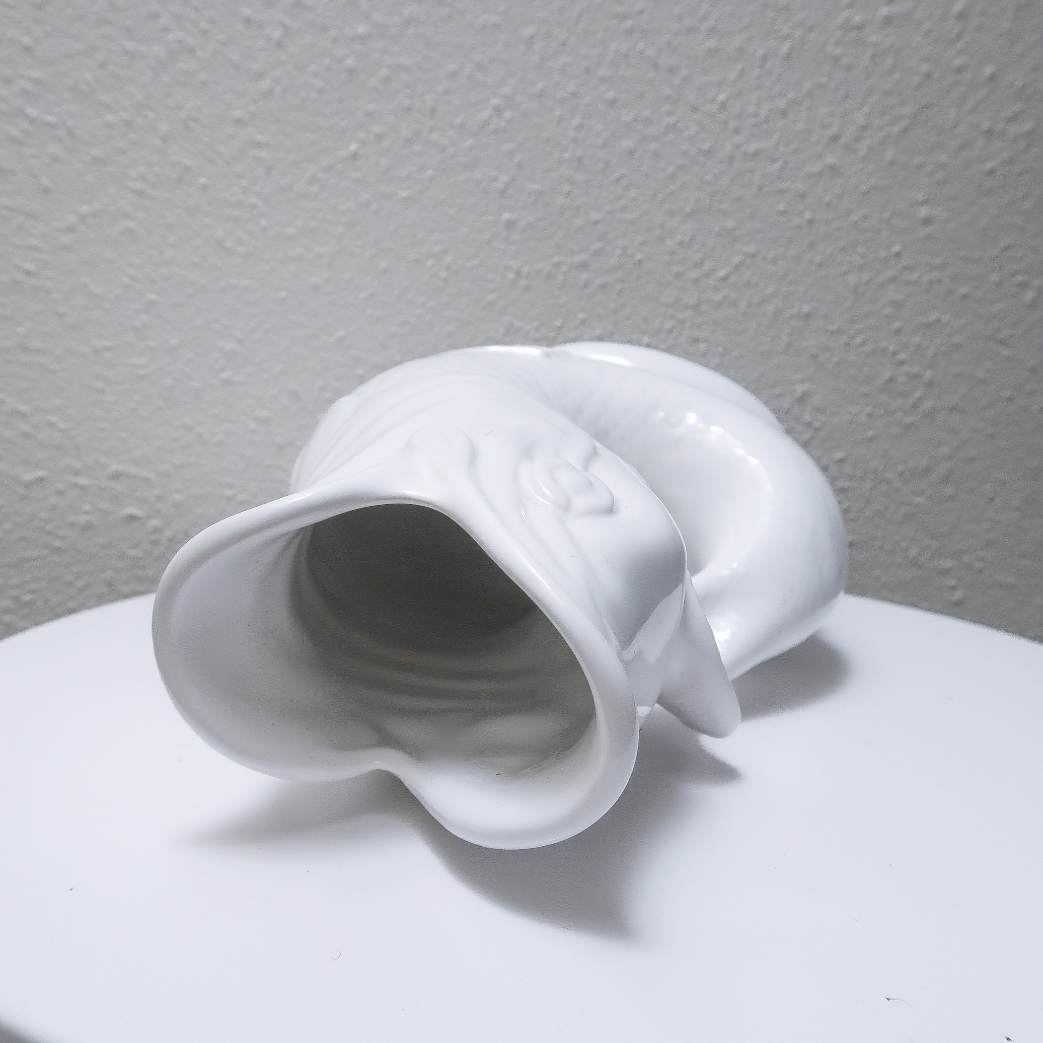 XL White Ceramic Gluggle Fish Jug by Wade England - Etsy