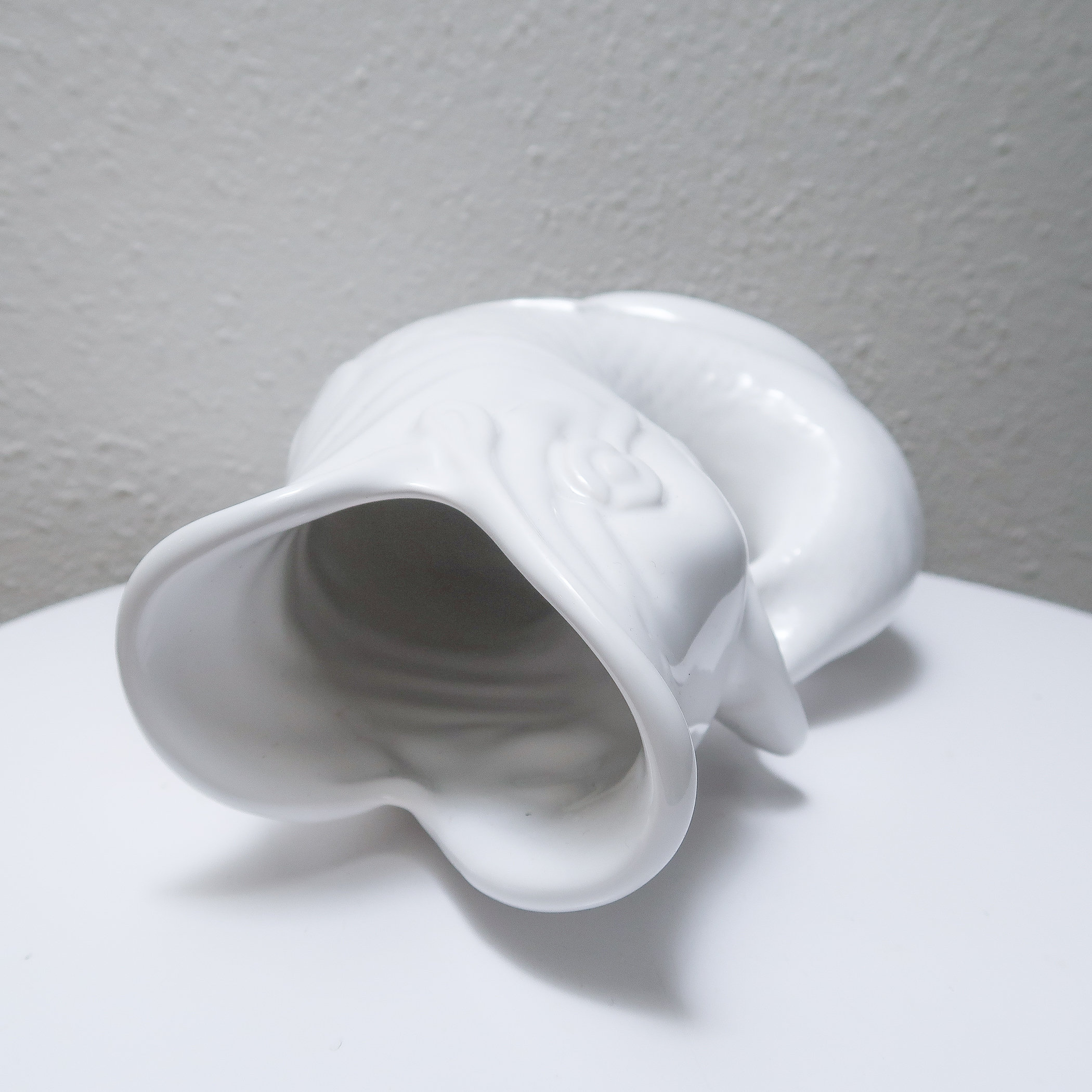 XL White Ceramic Gluggle Fish Jug by Wade England - Etsy