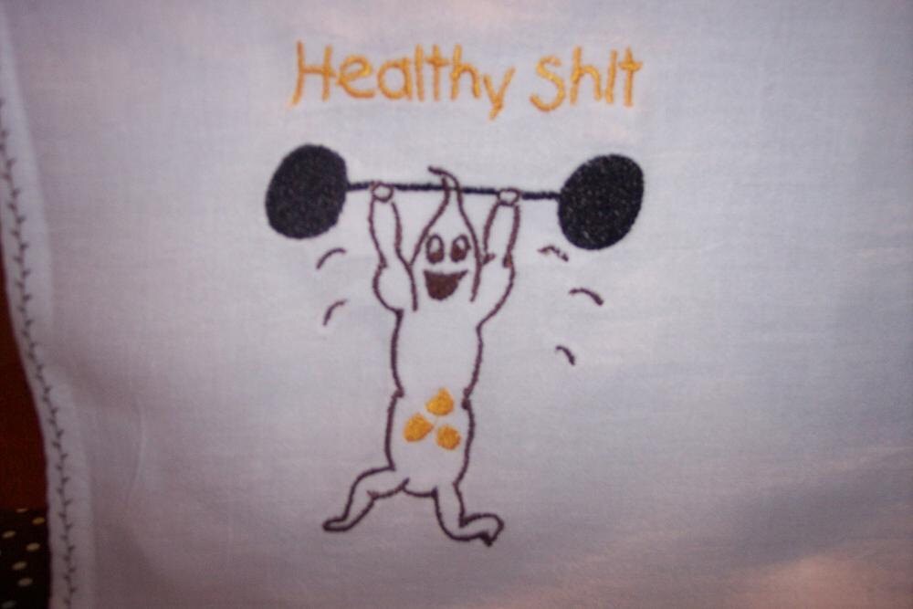 Healthy Shit Dish Towel - Etsy
