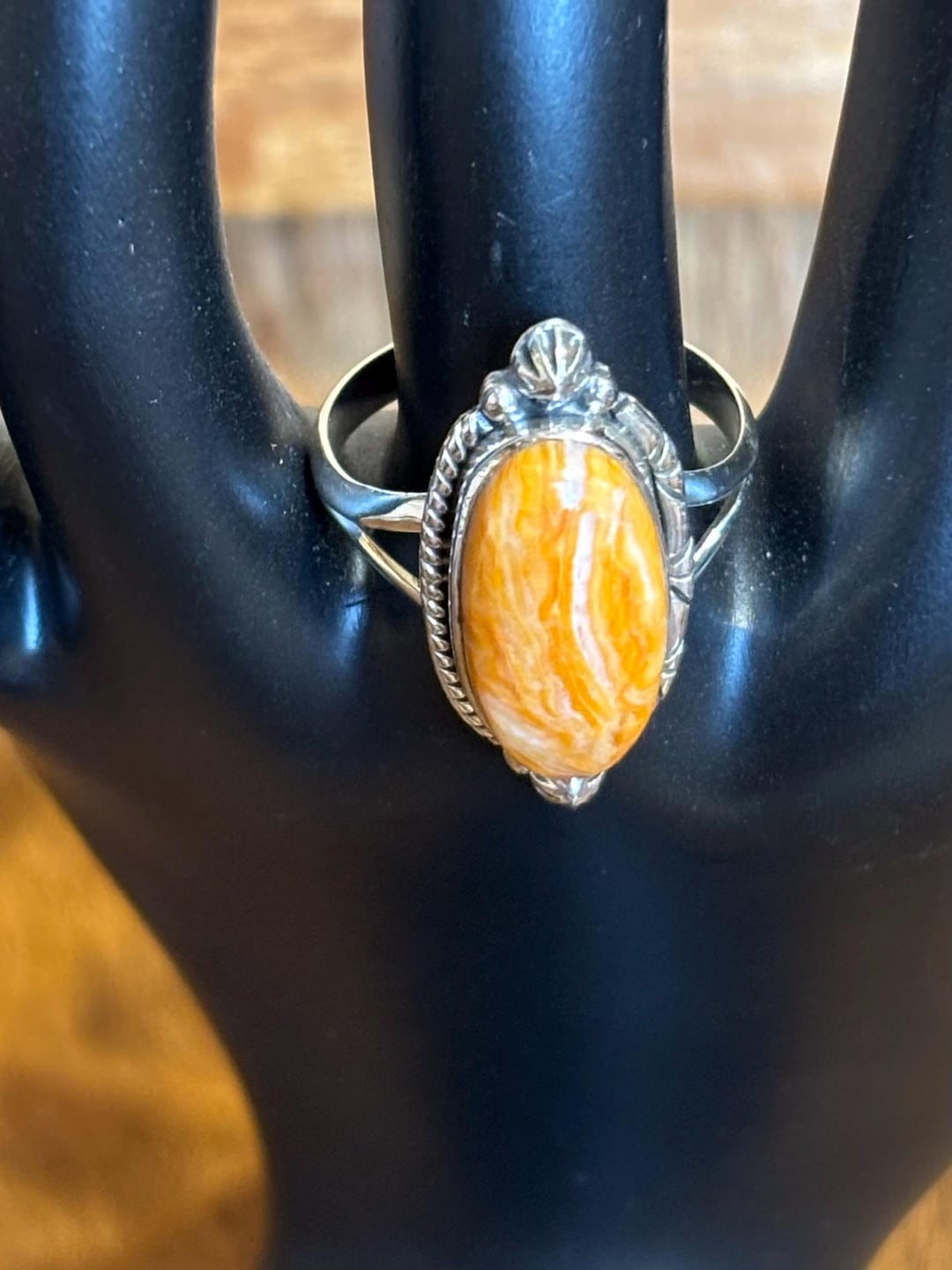 Spiny Oyster Ring Sterling Silver Made in America : SIZE 9 Handmade ...