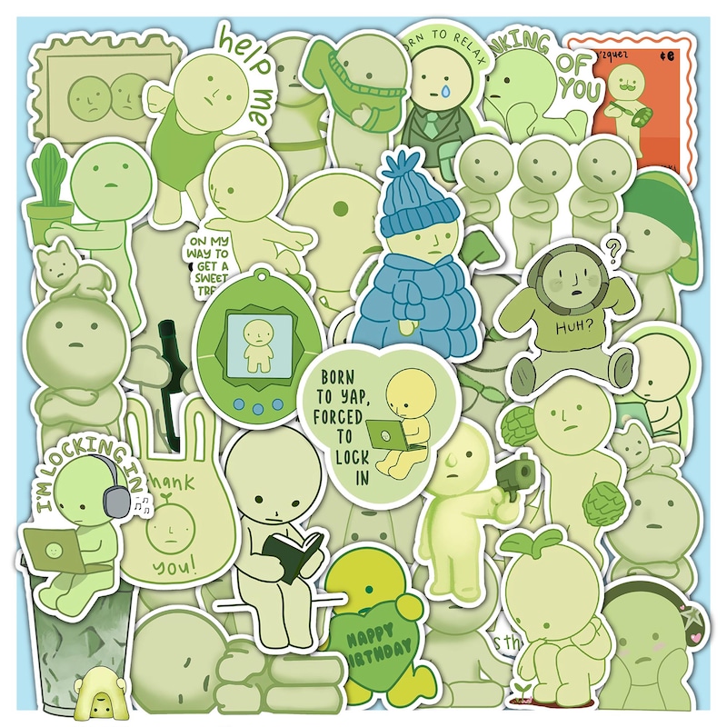 Smiski Stickers Sheet - Etsy