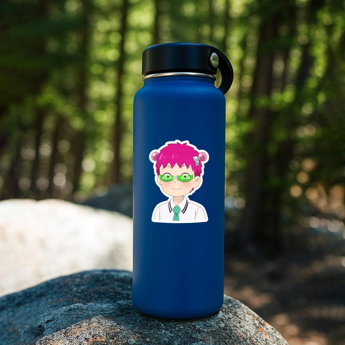 The Disastrous Life of Saiki K Stickers Sheet | Vinyl Decals for Laptop ...