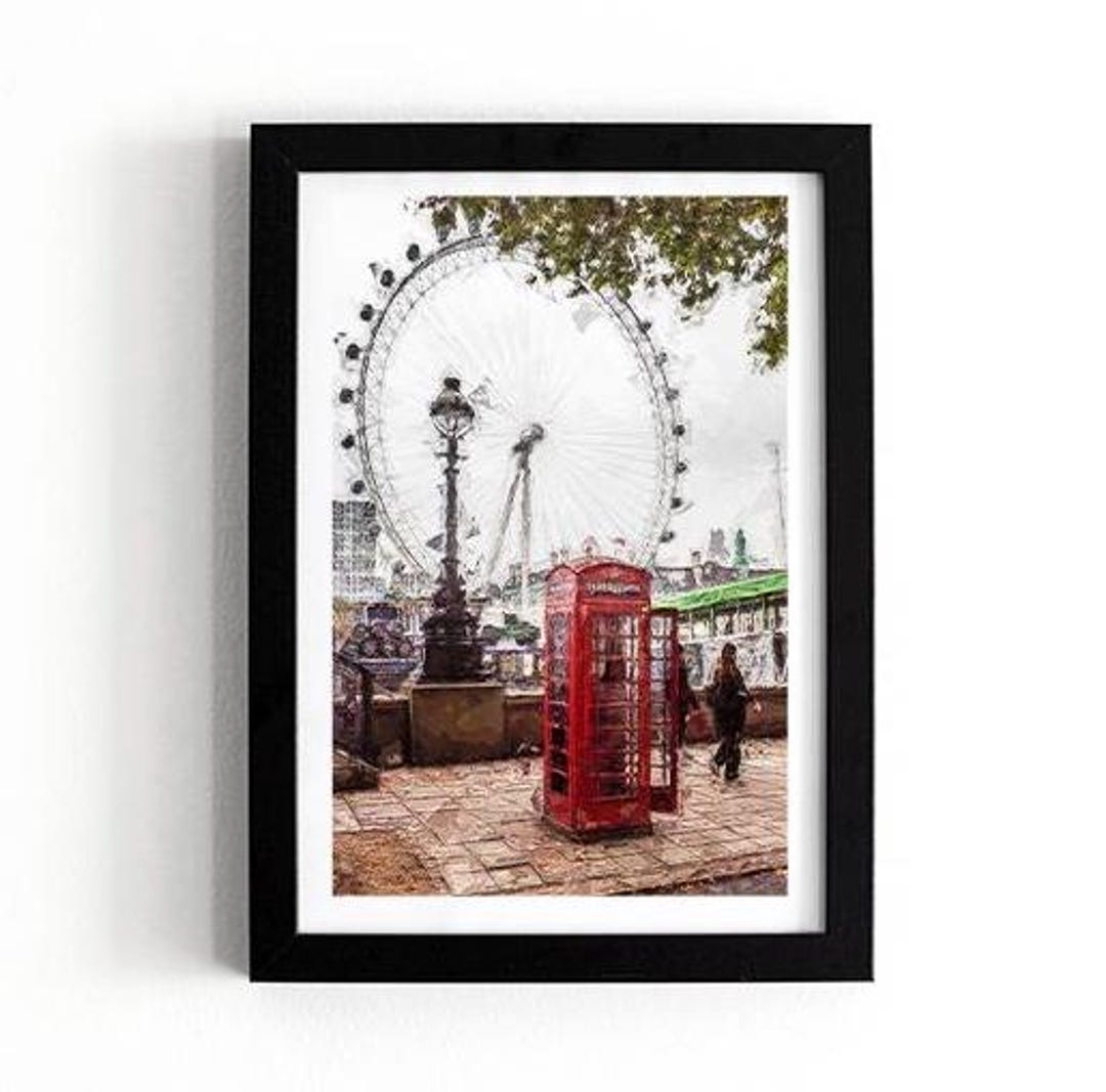 London Eye Printable Perfect Wall Decor for Any Room Gift Idea/elegant ...