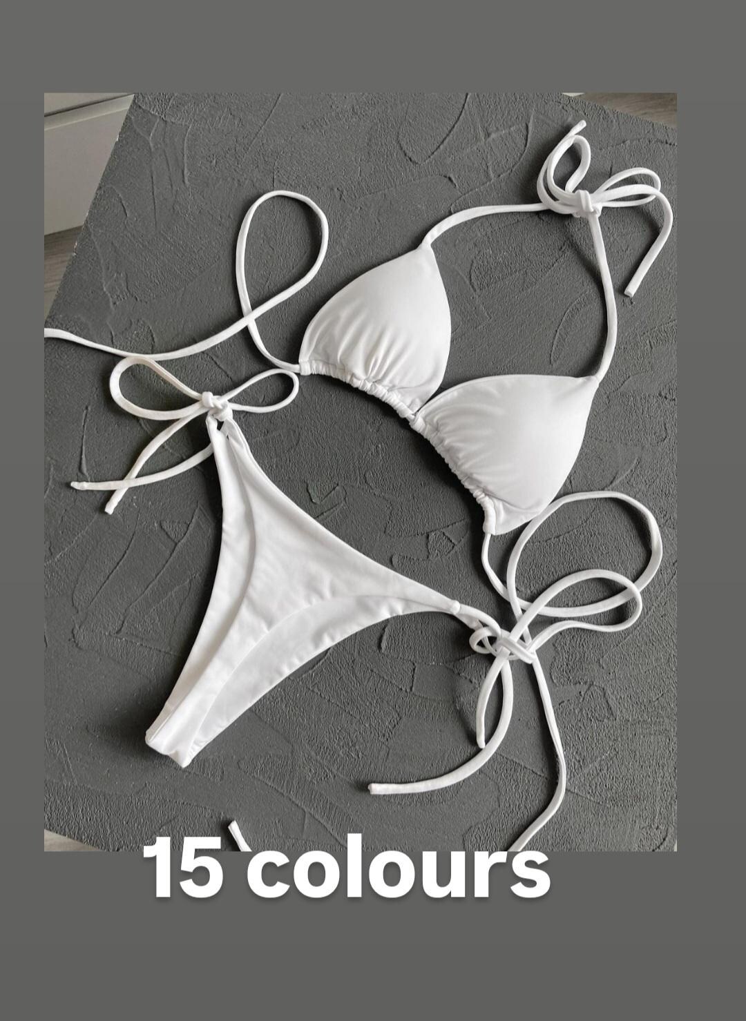 Stringi Two Piece Swimsuit - Etsy