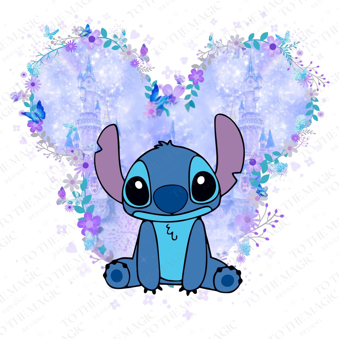 Stitch PNG, Clipart for Birthday, Digital Download, Mike and Sully ...
