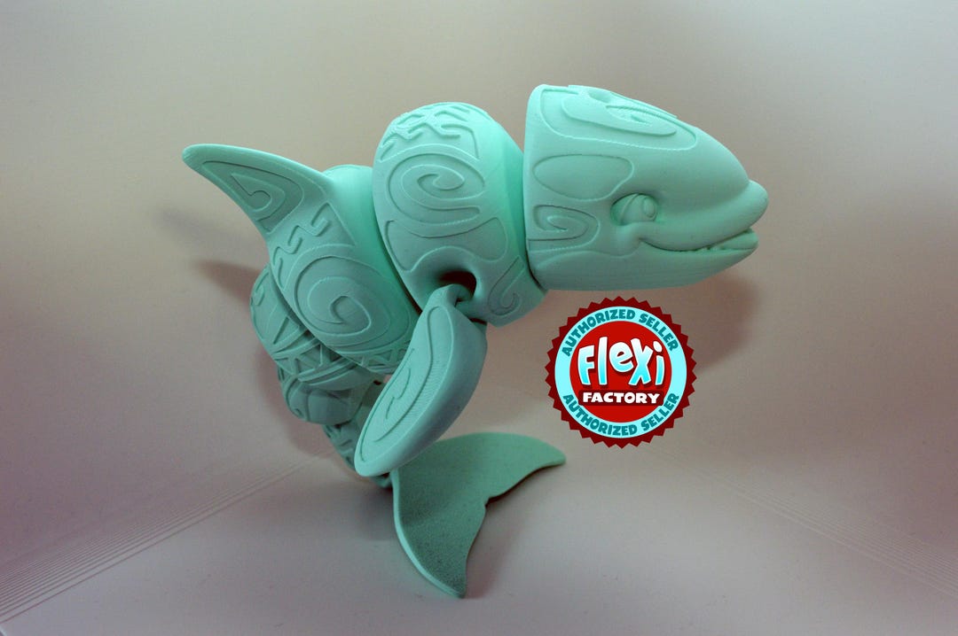 Flexi Factory Oscar the Orca 3d Printed Orca - Etsy