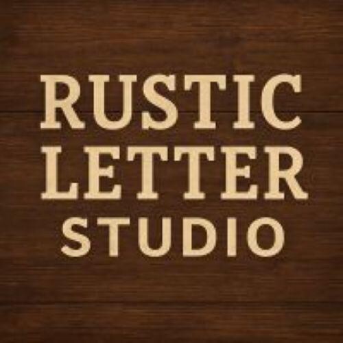 RusticLetterStudio - Etsy