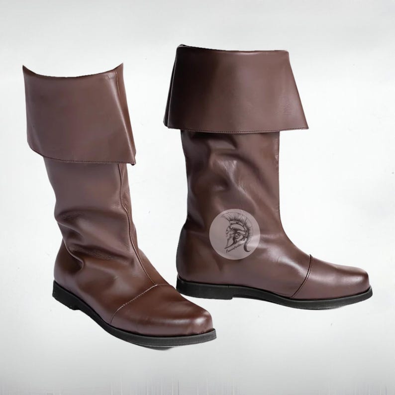 Handcrafted Knight's Defender Leather Shoes With Steel Reinforcement - Etsy