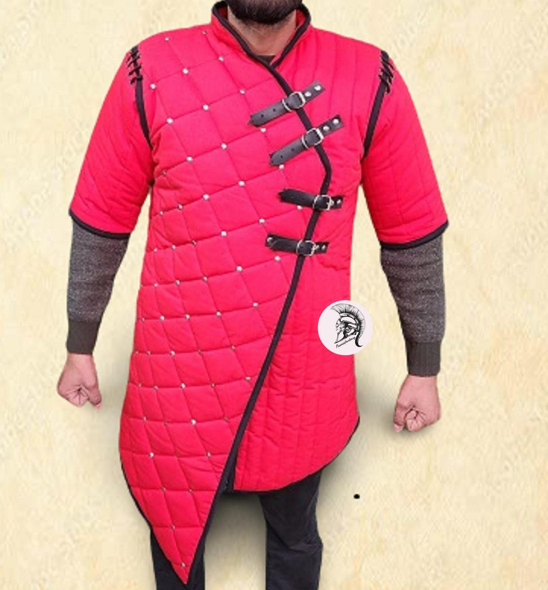Free Tailoring! Witcher Gambeson, Medieval Gambeson, Thick Padded ...
