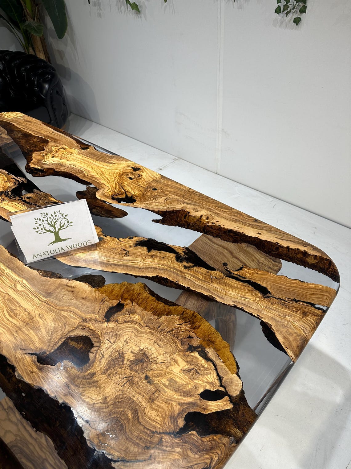 Epoxy Table, Conference Table, Epoxy Edge River Table, Modern Design ...