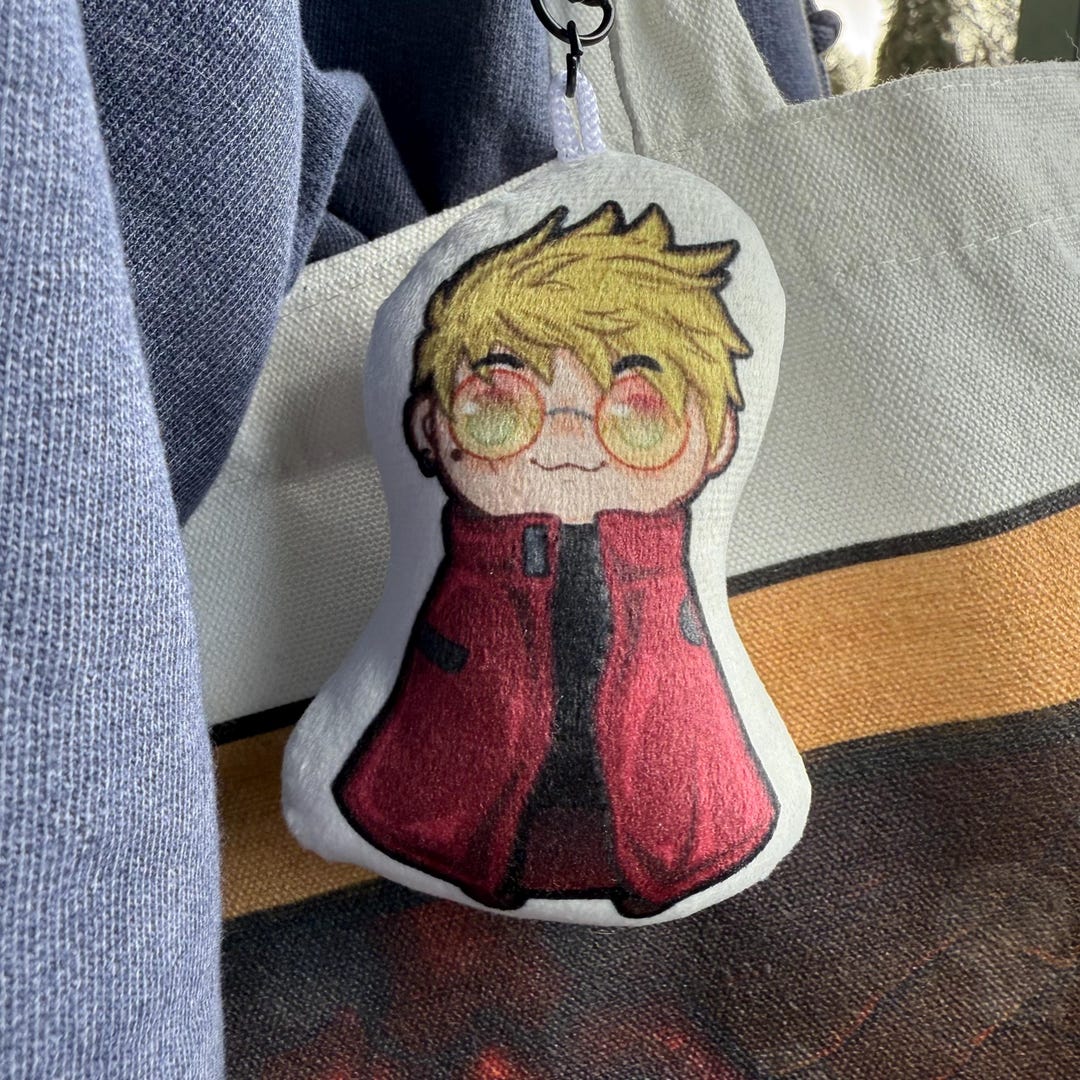 Nicholas or Vash 4" Plushie Keychain From Trigun: Stampede - Etsy