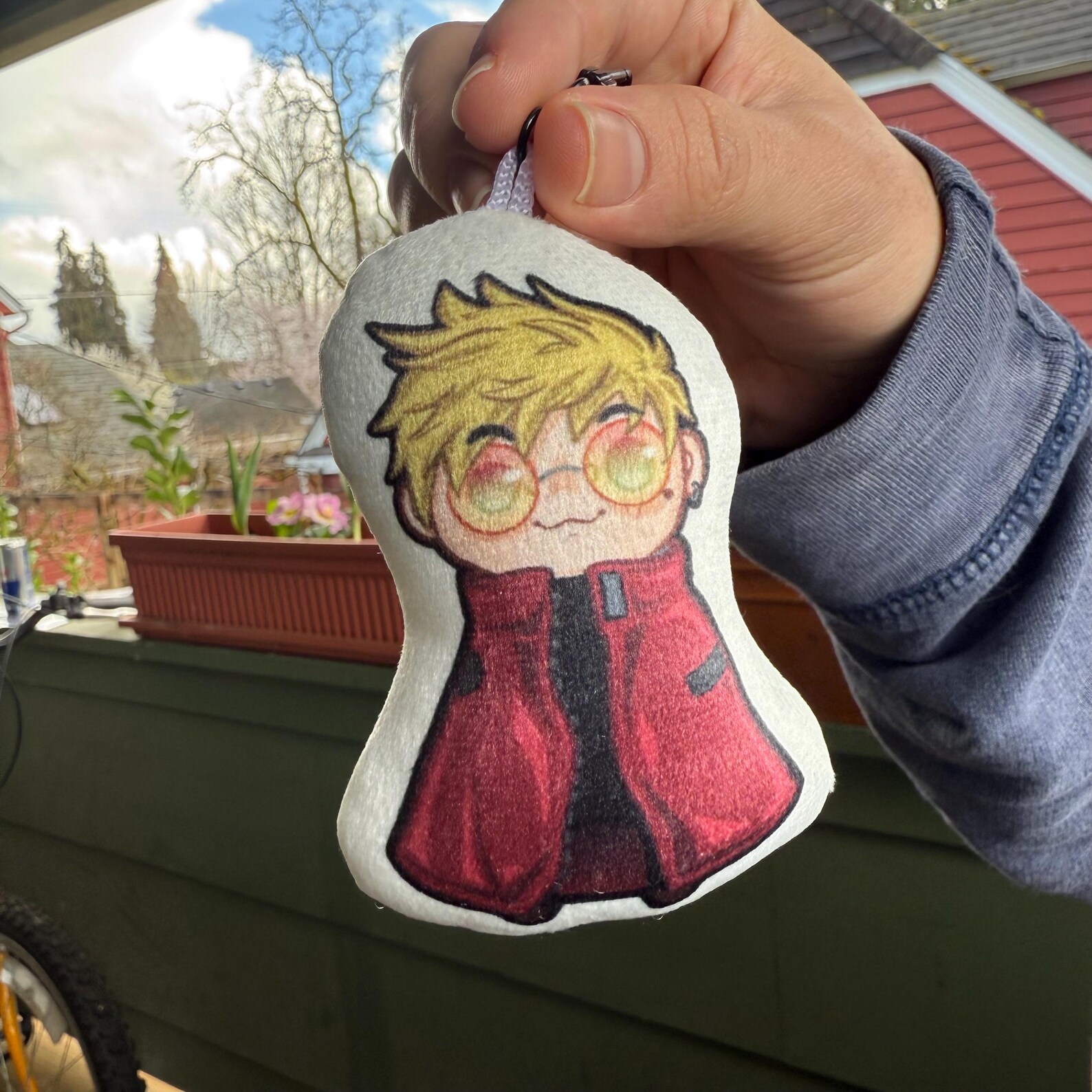 Nicholas or Vash 4" Plushie Keychain From Trigun: Stampede - Etsy