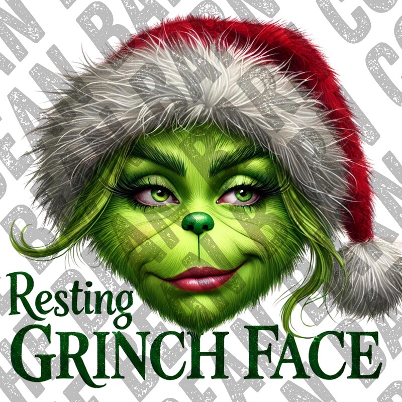 Female Grinch Art - Etsy