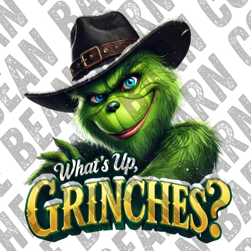 Grinch Cowboys Png - Etsy