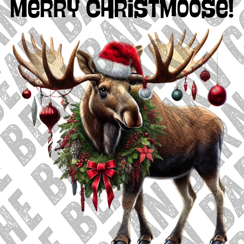 Merry Christmoose - Etsy