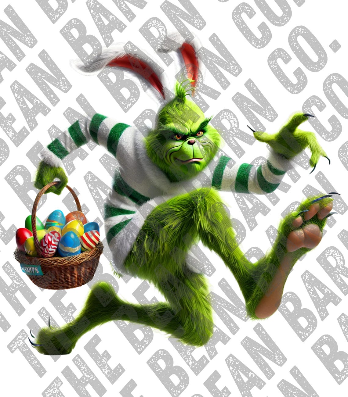 Easter Bunny Grinch PNG - Digital Download - Etsy