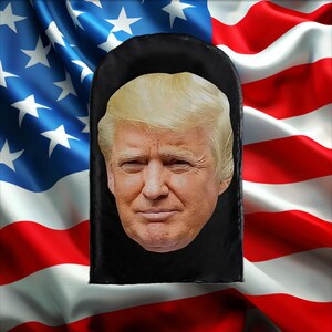 Donald Trump 3D Face Mask Realistic Election & Party Costume for ...
