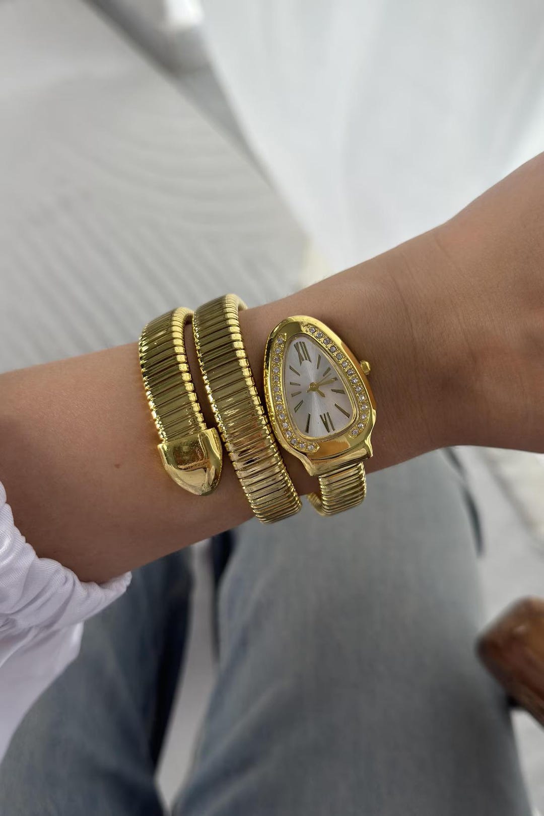 Luxury Snake Wristwatch, Snake Watch, Women Watches, Watch, Fashion ...