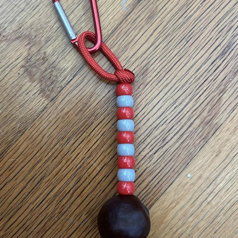 Buckeye Keychain - Etsy