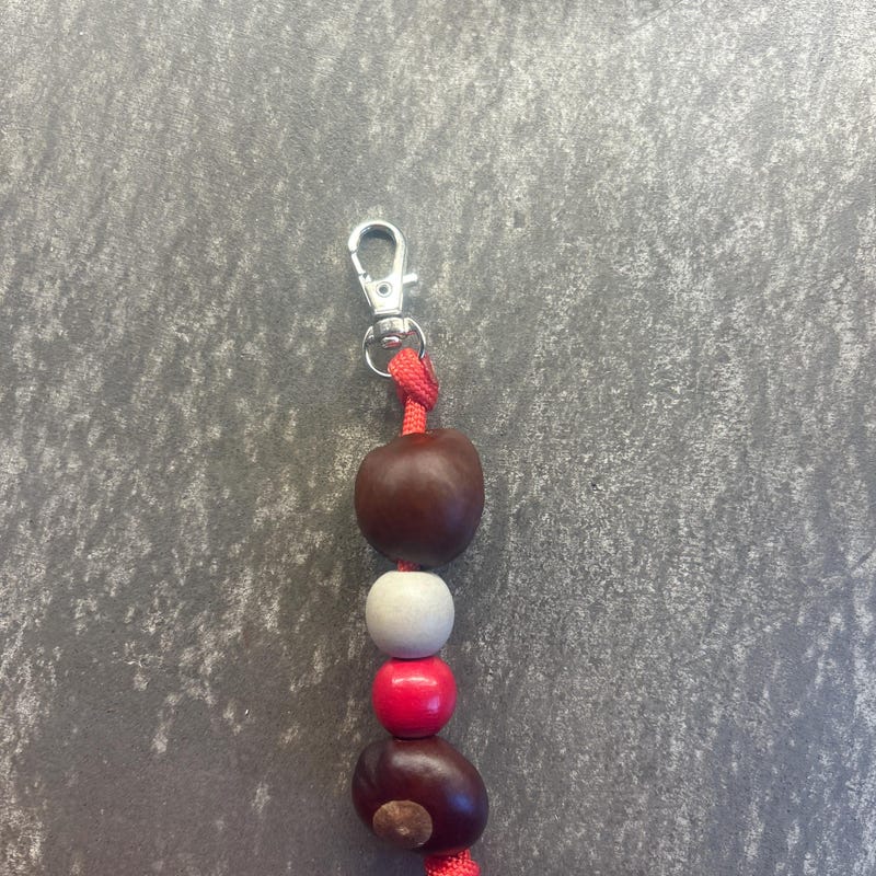 Buckeye Keychain - Etsy