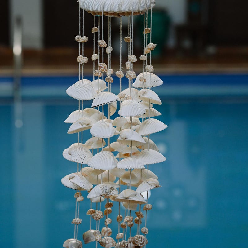 Seashell Windchime Memorial - Etsy