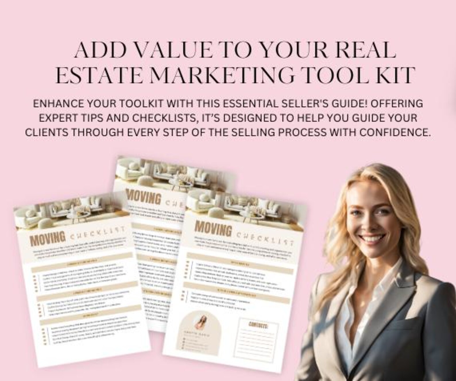 Real Estate Moving Checklist - Printable Moving Planner - Realtor ...
