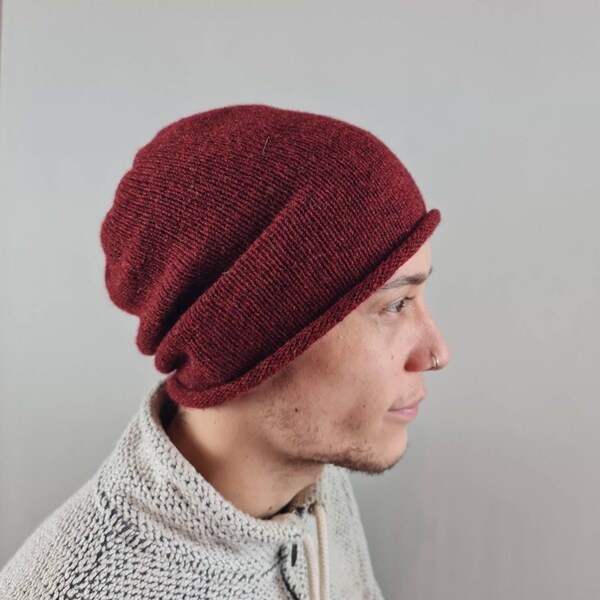 Red Woolly Hat - Etsy