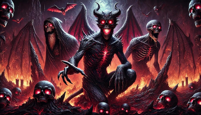 Holloween Horror Wallpaper Collection - Etsy